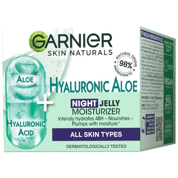 Garnier Hyaluronic Aloe noćni hidrantni gel aloe 50ml