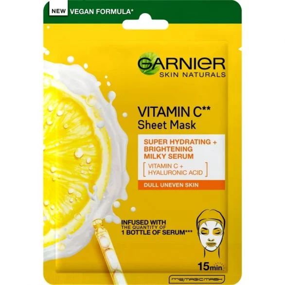 Garnier maska za lice u maramici vitamin C 28g