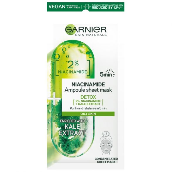 Garnier ampula maska za lice niacinamid 15g