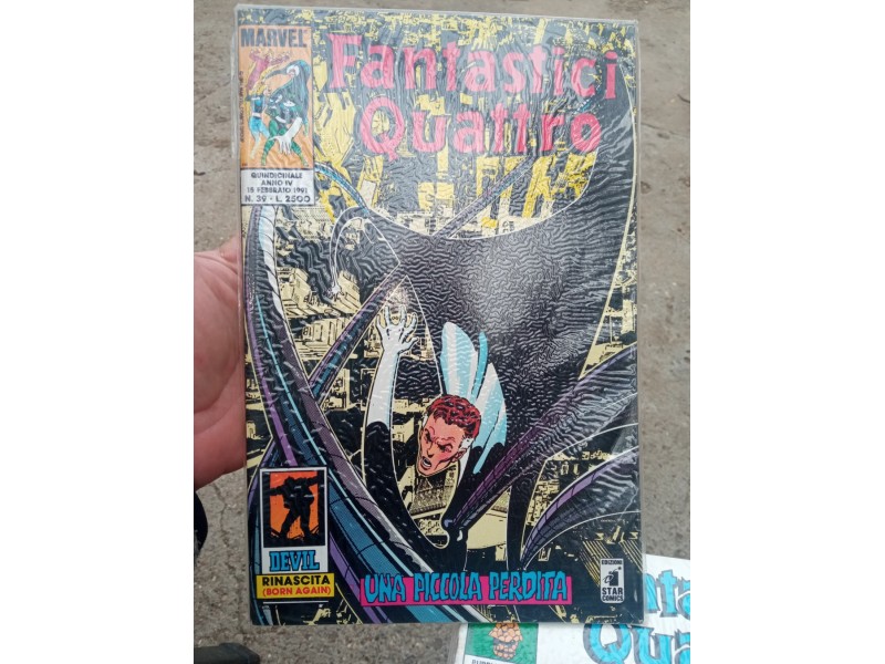 MARVEL, fantasticna cetvorka, 1991. italijanski