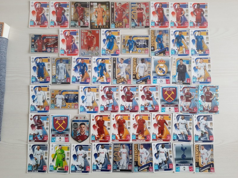2021-22 Topps Match Attax 53 KARTICE