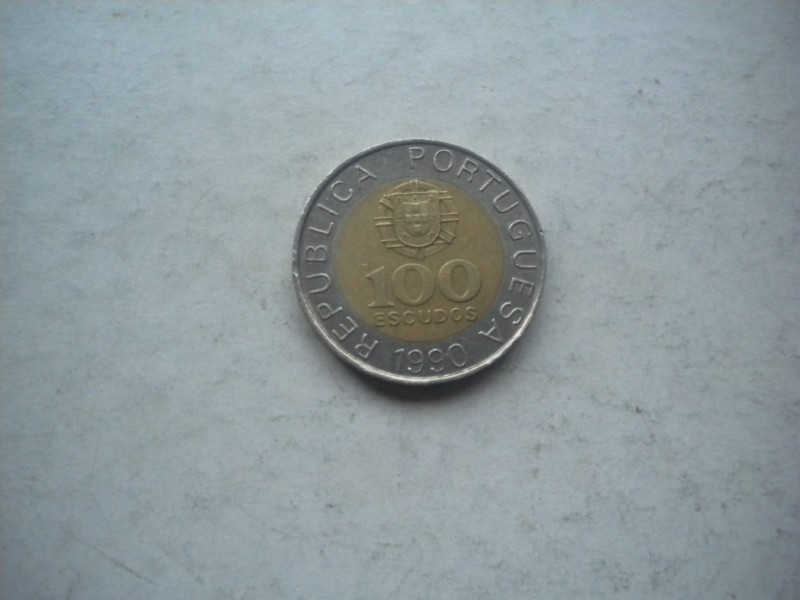 100 ESCUDOS 1990 - PORTUGALIJA