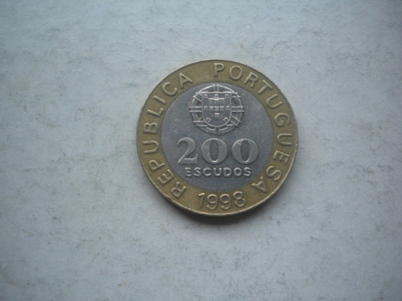 200 ESCUDOS 1998 - PORTUGALIJA