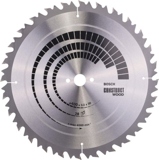 Bosch list kružne testere Construct Wood 400 x 30 x 3,2 mm; 28 - 2608640703