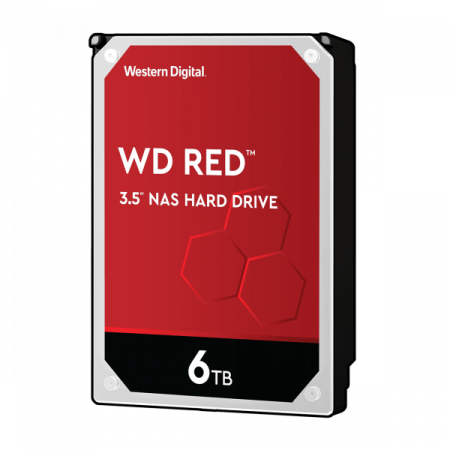 HDD WD 6TB 256MB WD60EFAX Red for NAS