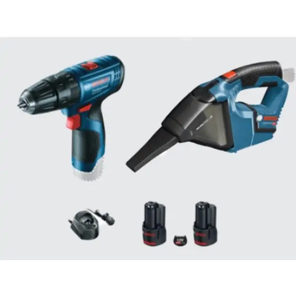 Bosch GSB 120 LI + GAS 12V Set akumulatorskih alata