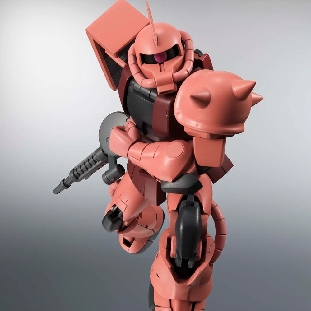 Moblie Suit Gundam Robot Spirits Action Figure MS-06S ZAKU II CHAR'S CUSTOM MODEL ver. A.N.I.M.E.