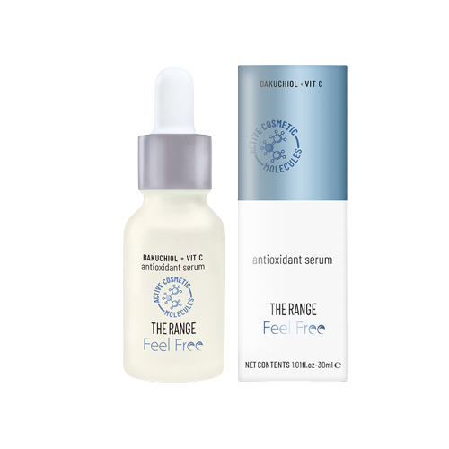 FEEL FREE - THE RANGE -COSMOS SERUM - BAKUCHIOL + VIT C 30ml