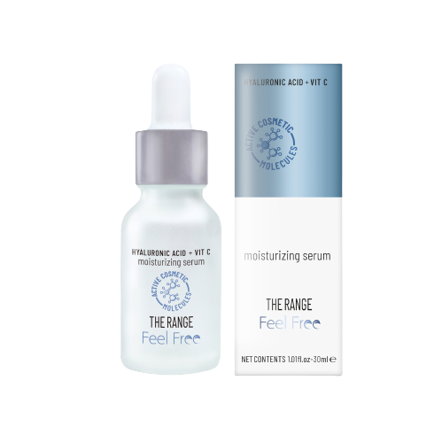 FEEL FREE - THE RANGE -COSMOS SERUM - MOISTURIZING SERUM HA + VIT C 30ml