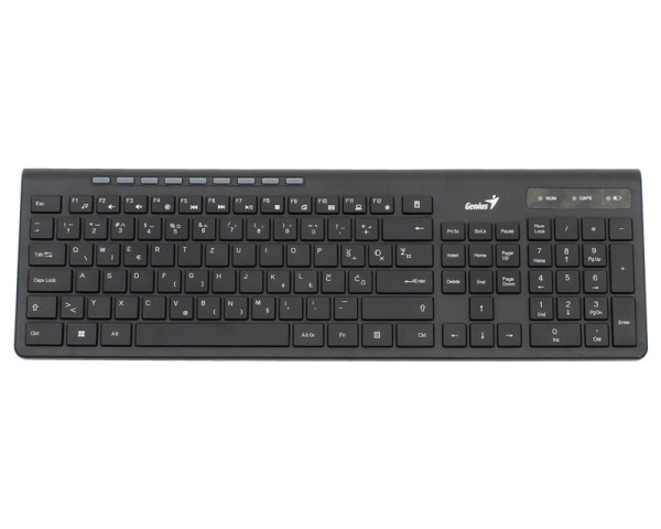 GENIUS SlimStar 7230 USB YU crna tastatura