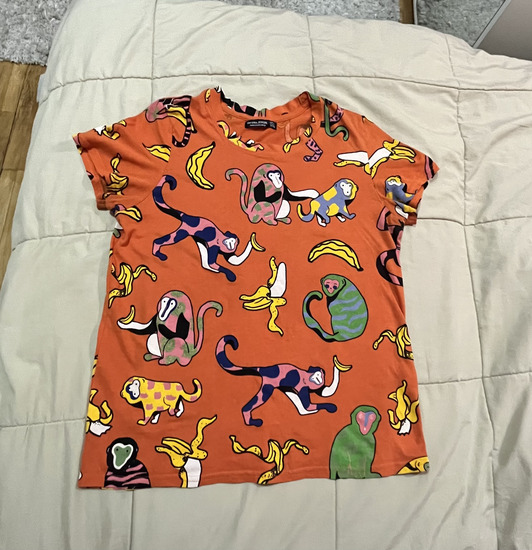 Bershka Majica Narandžasta