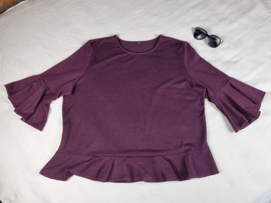 Laura Torelli bluza sa 3/4 zvono rukavima