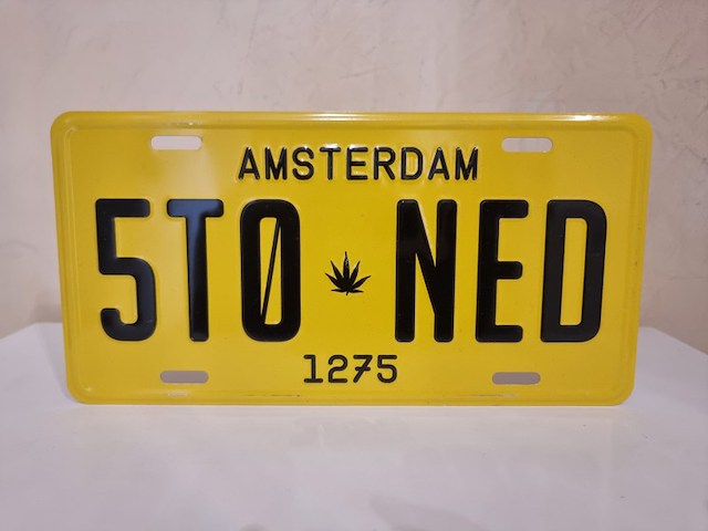 Ukrasna tablica Amsterdam 5T0-NED