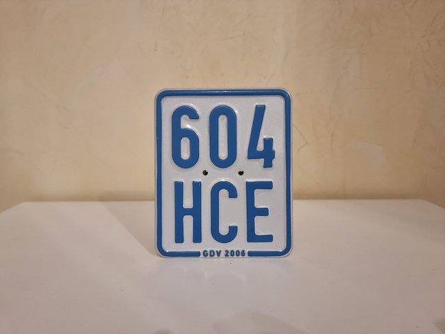 Tablica za motore 604 HCE