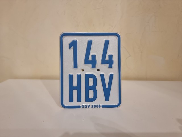 Tablica za motore 144 HBV