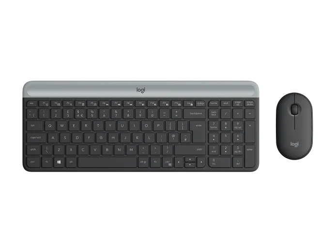 ACC LOGITECH Slim Wireless keyboard and mouse COMBO MK470