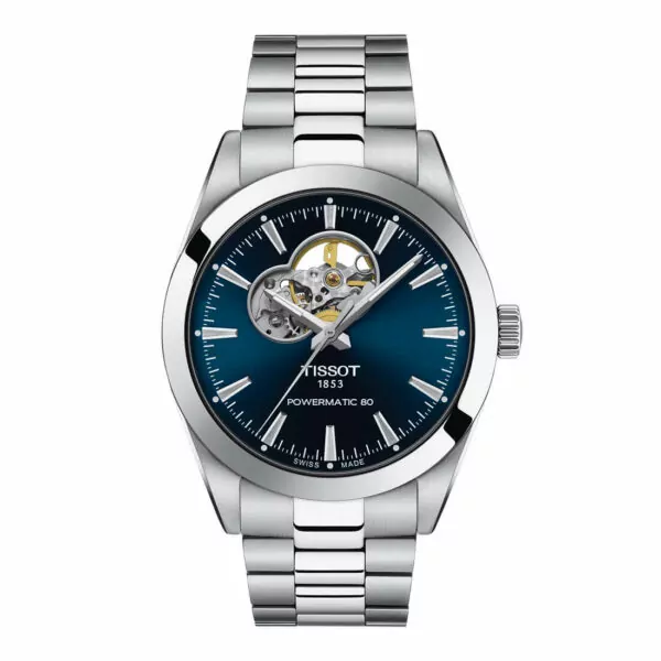 Tissot T1274071104101 Gentleman Steel Blue