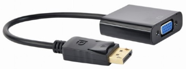 A-DPM-VGAF-03 Gembird DisplayPort to VGA adapter cable, BLACK