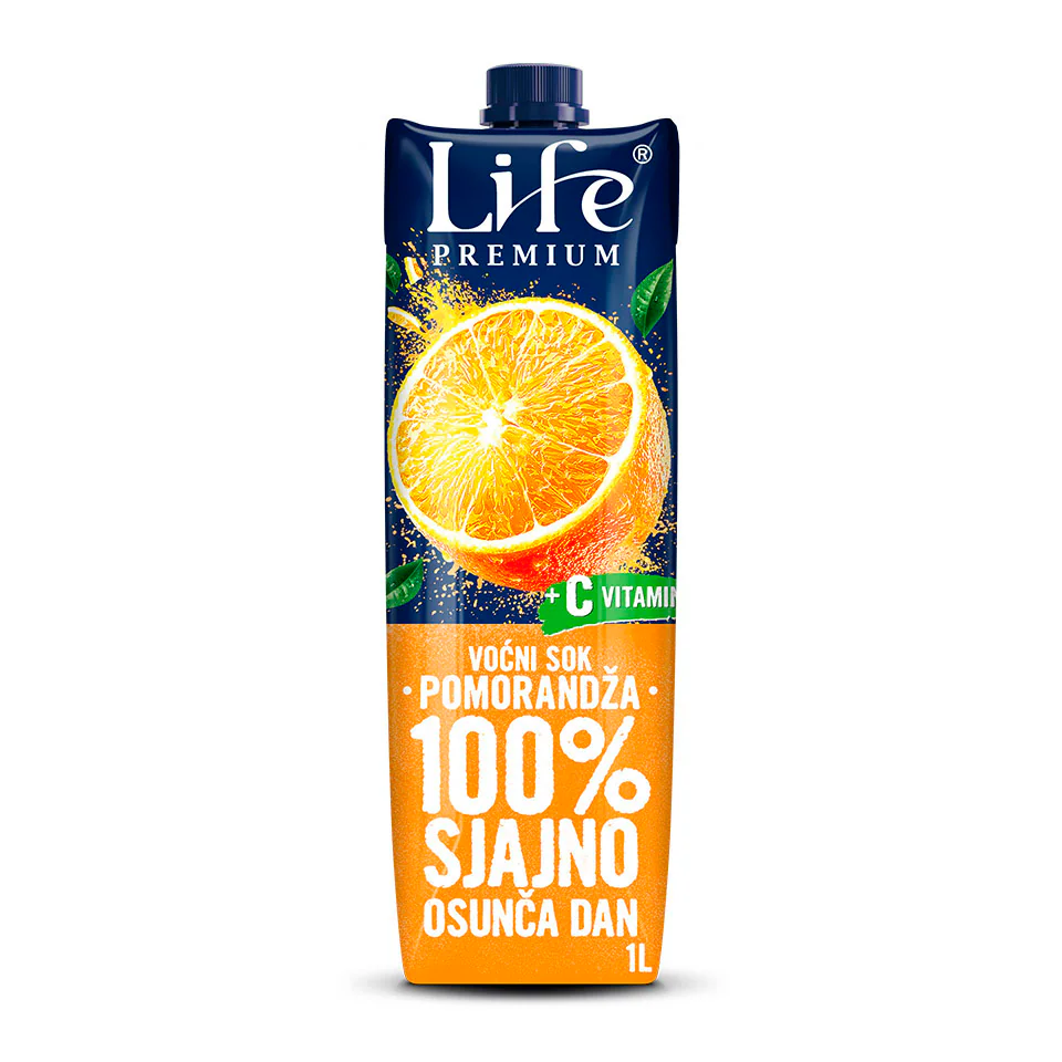 Sok pomorandza 100% Nectar Life 1l