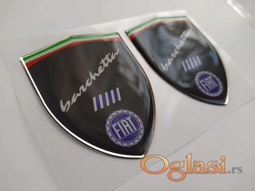 Fiat Barchetta stiker oznaka