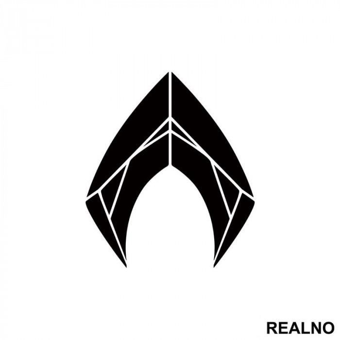 LOGO - AQUAMAN - NALEPNICA