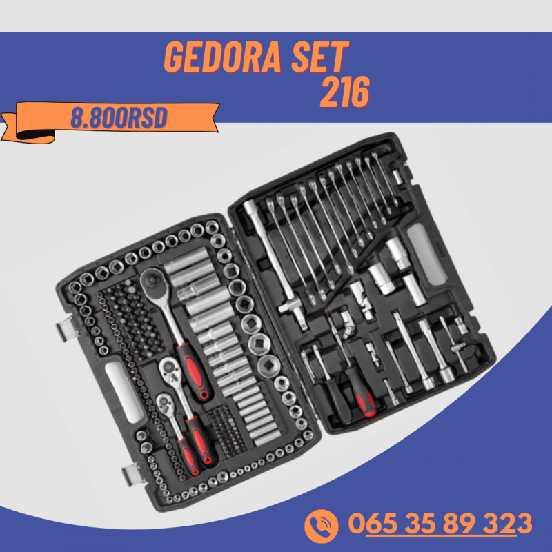 PROLINETECH Gedore 216 set PLT/SS-216