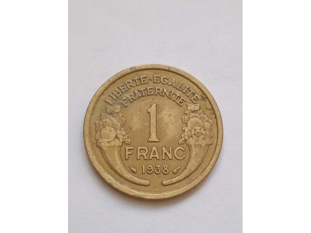 1 Franc 1938.g - Francuska -