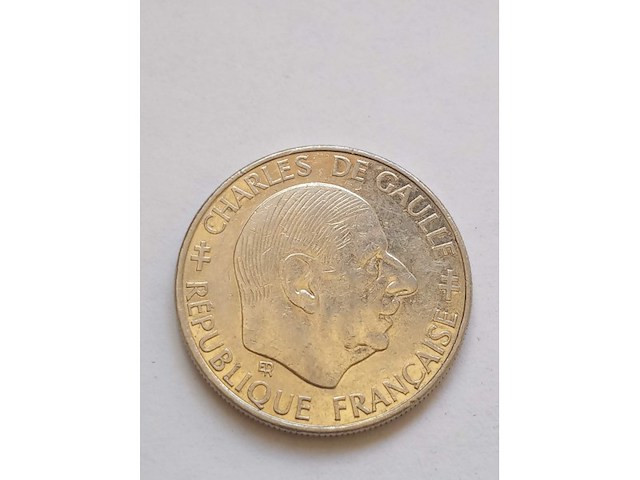 1 Franc 1988.g - Francuska - Charles De Gaulle -