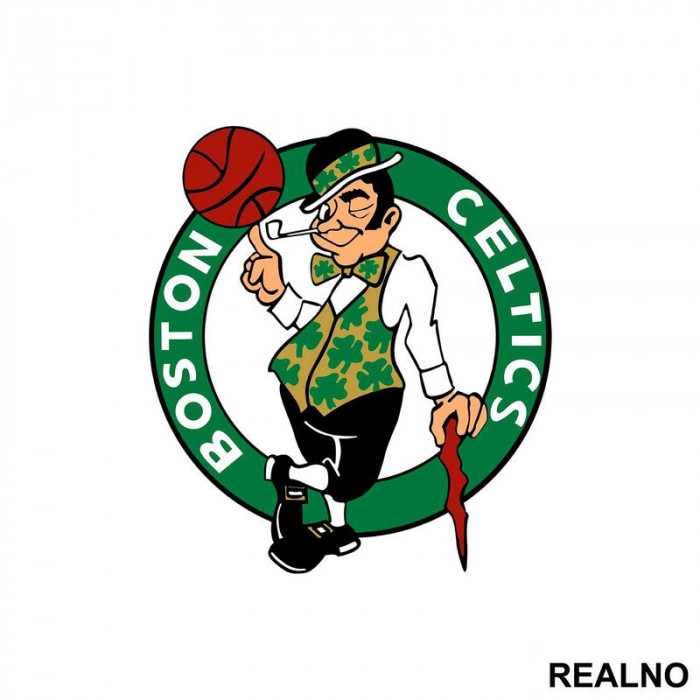 BOSTON CELTICS LOGO - NBA - KOŠARKA - NALEPNICA