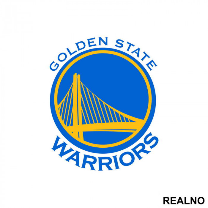 GOLDEN STATE WARRIORS LOGO - NBA - KOŠARKA - NALEPNICA