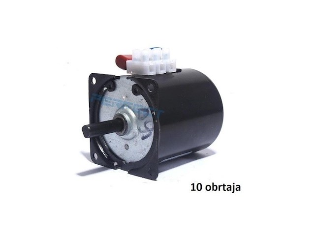 Elektromotor sa reduktorom - 220V - 10 obrtaja - 28W