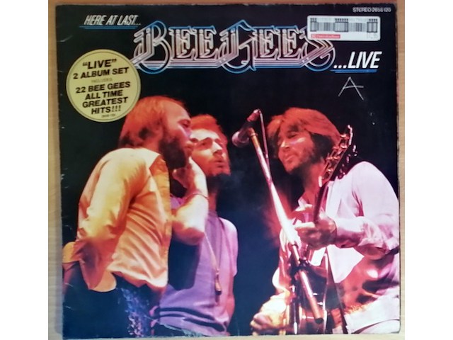 2LP BEE GEES - Here At Last - Live (1977) Germany, VG+