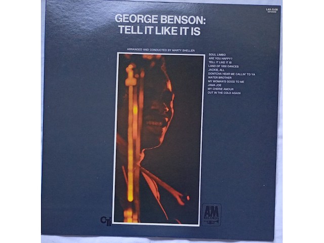 GEORGE  BENSON - TELL IT LIKE IT IS (Japan Press)