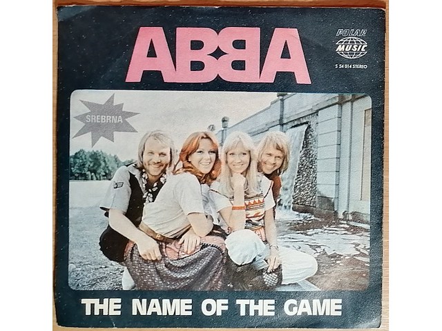 SP ABBA - The Name Of The Game (1977) 4. press, VG/NM