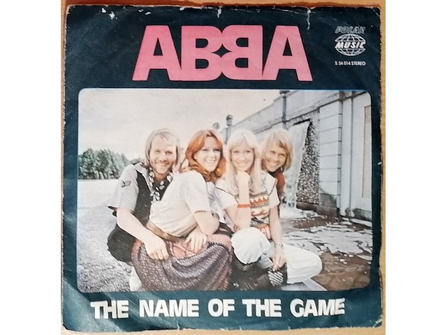 SP ABBA - The Name Of The Game (1977) 3. press, G/G+