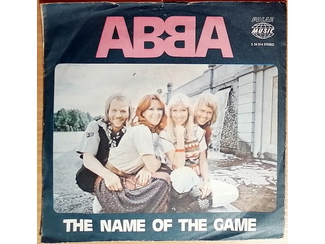 SP ABBA - The Name Of The Game (1977) 2. press, VG-/VG