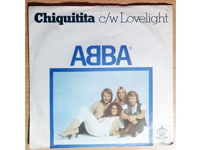 SP ABBA - Chiquitita / Lovelight (1979) 3.press, VG/VG+