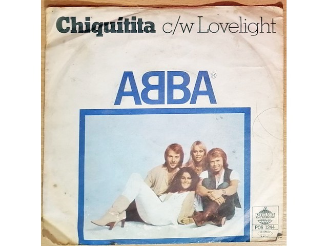 SP ABBA - Chiquitita / Lovelight (1979) 1. press, VG-