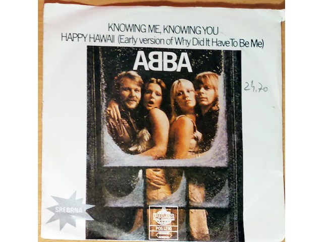 SP ABBA - Knowing Me, Knowing You (`77) 3.pres, odlična