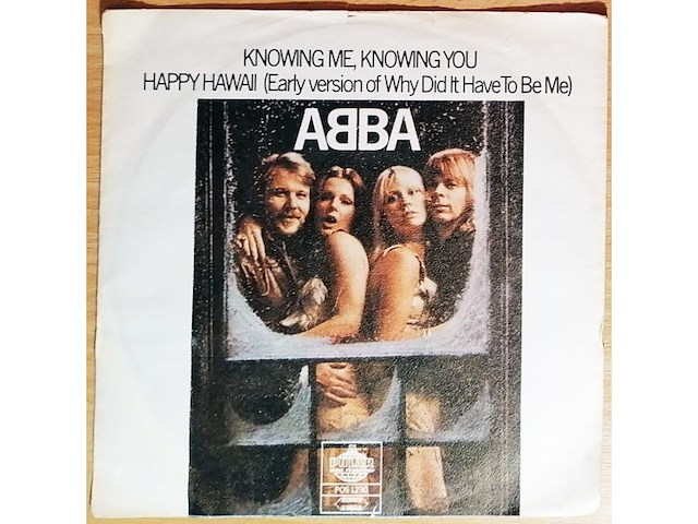 SP ABBA - Knowing Me, Knowing You (1977) 1.pres, VG-/VG