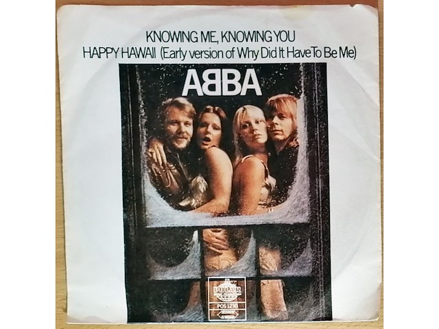 SP ABBA - Knowing Me, Knowing You (1977) 1. press, VG+