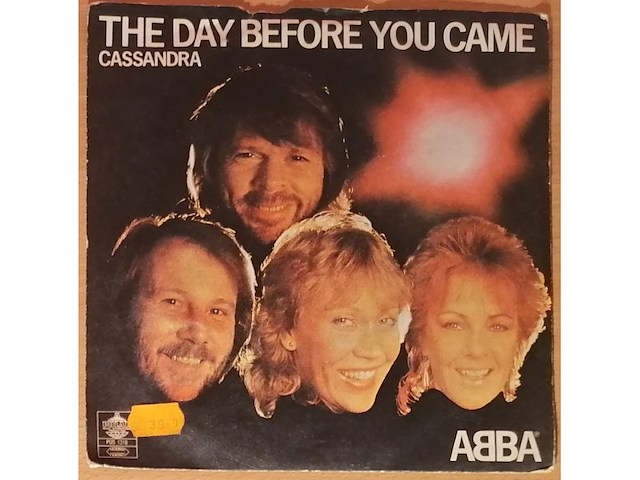 SP ABBA - The Day Before You Came (1982) YU, VG+