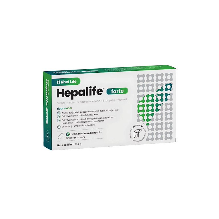 Hepalife Forte za Regeneraciju Jetre 30 Kapsula