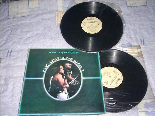 Isaac Hayes, Dionne Warwick - A Man And A Woman LP