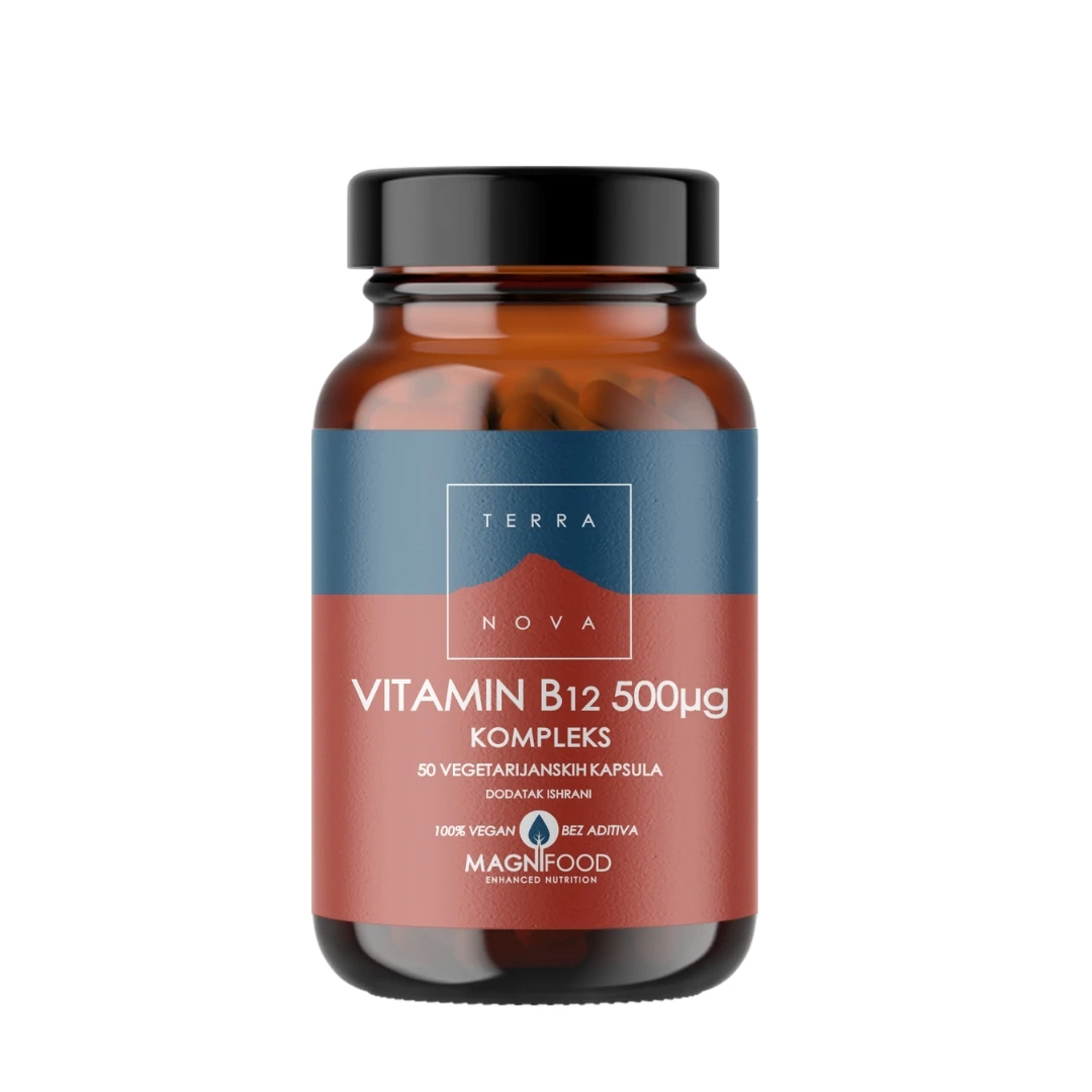 TerraNova VITAMIN B12 500 mcg 50 Kapsula