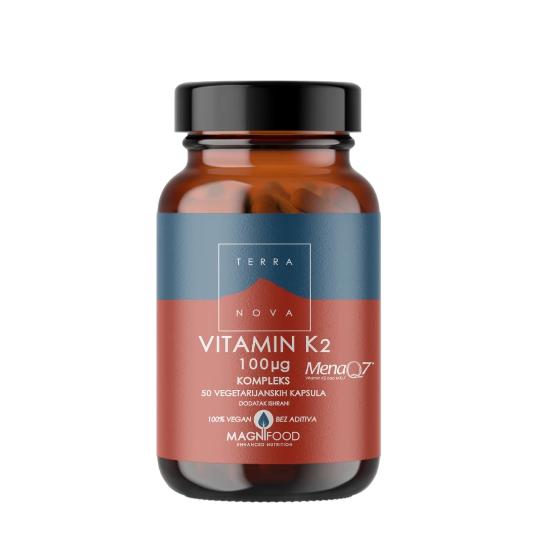 TerraNova VITAMIN K2 100 mcg 50 Kapsula