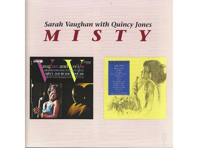 Sarah Vaughan With Quincy Jones – Misty  CD