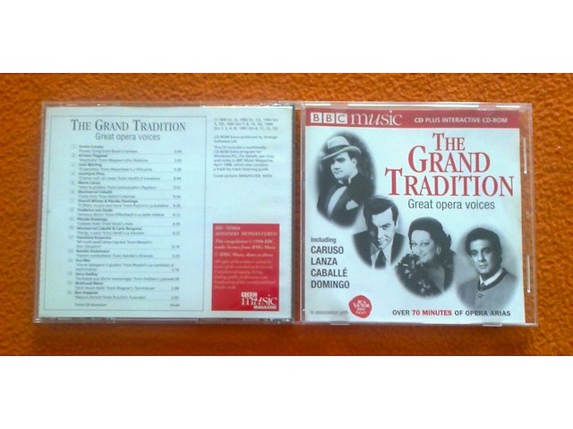 VA - The Grand Tradition (Great Opera Voices)(CD) UK