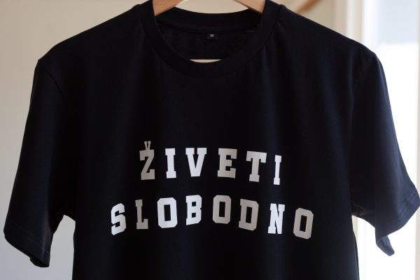 Majica ‘Živeti Slobodno’ – muška