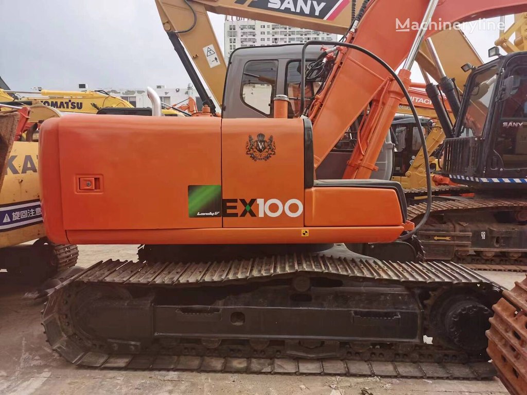 Hitachi EX100 bager guseničar